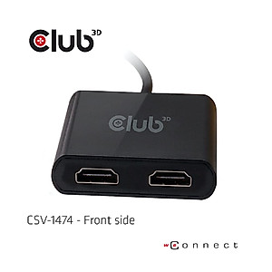 Club3D CSV-1474 USB 3.2 Gen1 Type A to HDMI Dual Monitor 4K60Hz