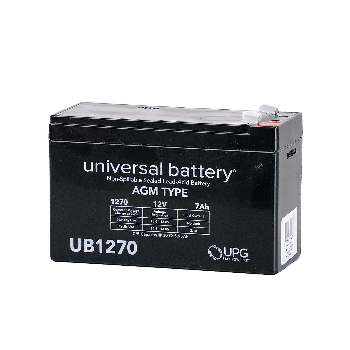 AlveyTech 12 Volt Battery Pack for Razor Power Core E90 and E95 (7 Ah, no Harness) - 12V Replacement Rechargeable SLA AGM, Batteries for Electric Scooter Kids Ride-On Toys, Toy Electronic Parts