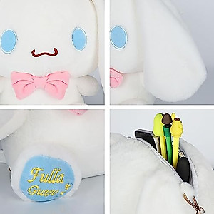 Hiyancy Cute Anime Plush for Girls Women, Cartoon Cinnamoron Dog Plush Doll for Kids Boys Girls Birthday Gifts Cosplay