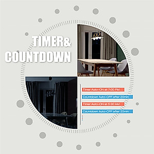 MOES Smart Double Light Switches, 2.4GHz Wi-Fi 2 Gang Single Pole Switch, Netural Wire Required, Inteligente Switch Combo Work with Alexa Google Assistant, Remote Controlgle Assistant, Remote Control