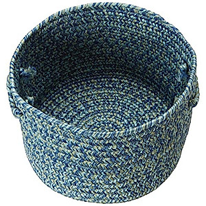 Colonial Mills CA49 18 by 18 by 12-Inch Catalina Storage Basket, Seafoam