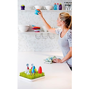Boon Grass Countertop Drying Rack, Green