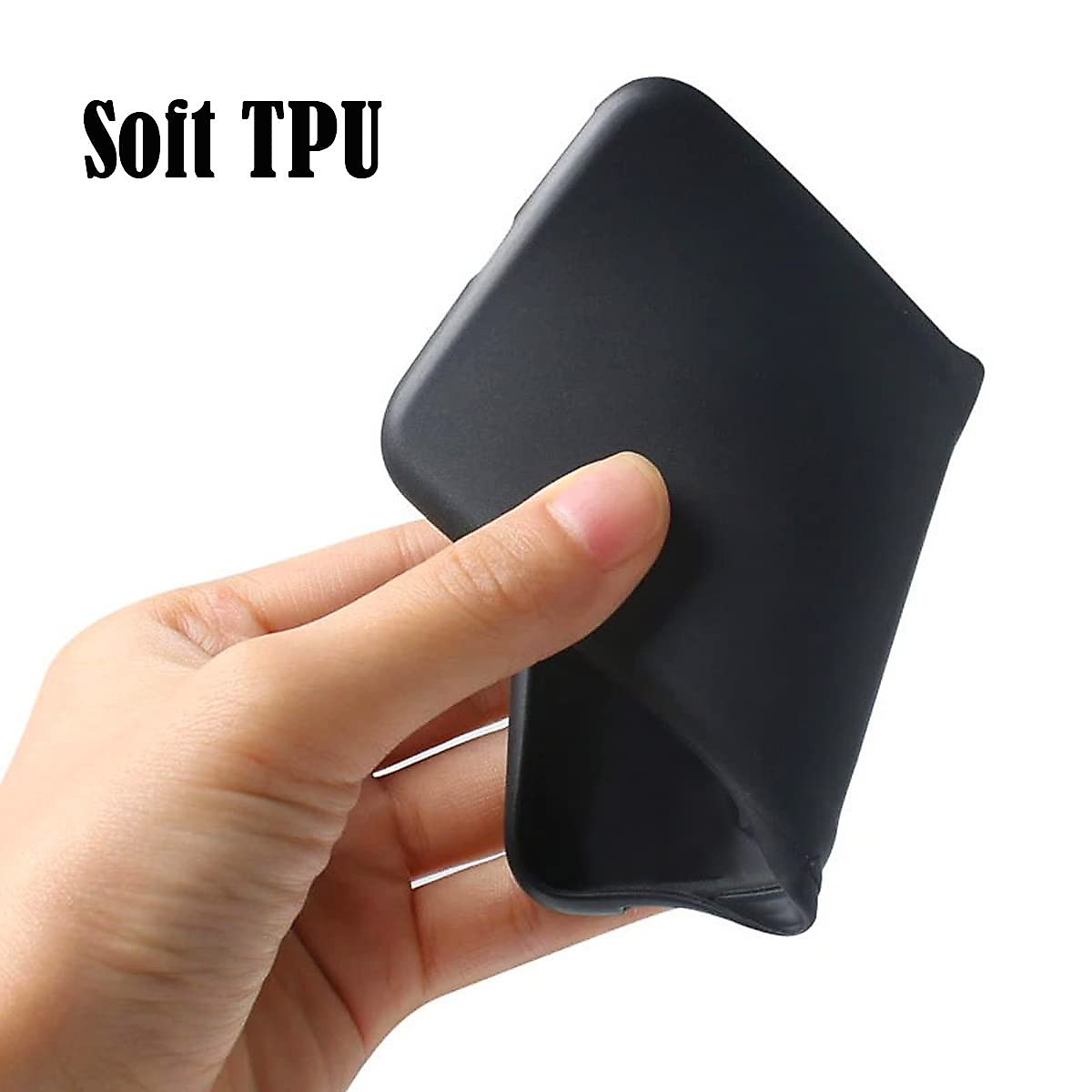 Personalize Phone Case for Motorola Moto Thinkphone 5G - Customizable Photo Picture Text Name, Customized Cellphone Cover Thin Soft TPU Protective Black Cases Covers 6.6 inch | Memorial Gift