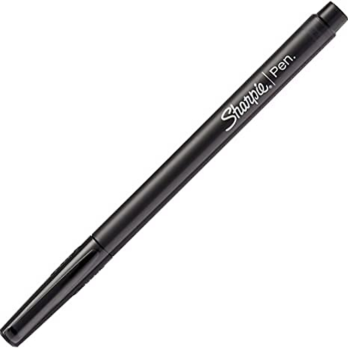 Sharpie Plastic Point Pen, 12-Count (Fine Point, Black)