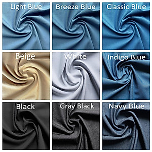 1-Yard 8 oz Indigo Blue Denim Fabric for Sewing, Crafting |Stretch Denim Fabric |Denim Fabric by The Yard |Jean Material|Denim Material|Blue Jean Fabric 1 Yard precut (60''x36'')