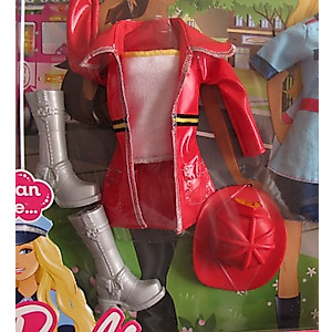 Barbie I Can Be Career Fashions: Fireman & Police Officer Outfits & Accessories (2010)