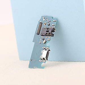 USB Charging Port for Samsung Galaxy A12 Dock Connector Charger Board Flex Cable Assembly Replacement for A125 with Kit(Not for A12 Nacho)