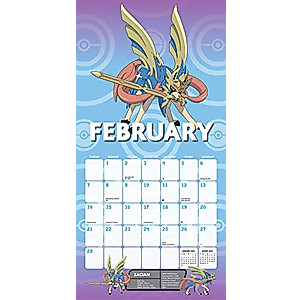 Pokemon 2021 Wall Calendar