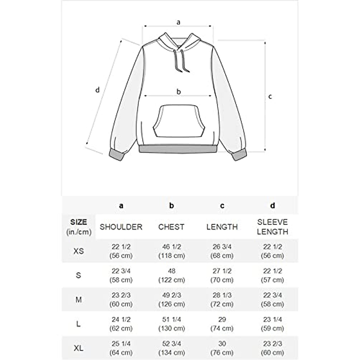 Aelfric Eden Men’s Novelty Cartoon Graphic Hoodies Streetwear Hooded Sweatshirt Pullover Hip Hop Fashion Hoodies Unisex