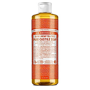 Dr Bronner's, Soap Liquid Castile Tea Tree, 16 Fl Oz