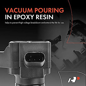 A-Premium Ignition coil Packs Compatible with Jaguar F-Pace 2017-2020, F-Type 2014-2021, XE 2017-2019, XF 2013-2019, XJ 2013-2019, 3.0L, 6-PC Set