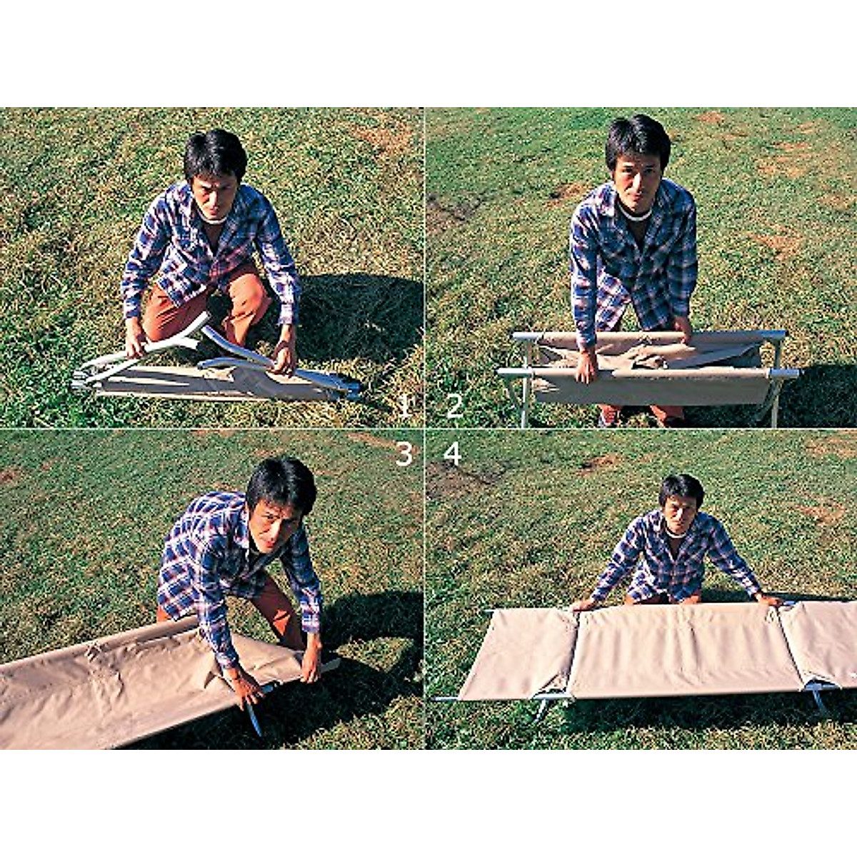 Snow Peak High Tension Cot, Beige