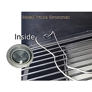 Rubber Meat Probe Grommet Replacement for Traeger Wood Pellet Smoker & Z Grills (6 Pack)