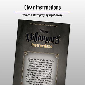 Ravensburger Disney Villainous: Despicable Plots Strategy Board Game for Ages 10 and Up – The Newest Standalone Game in The Award-Winning Disney Villainous Line