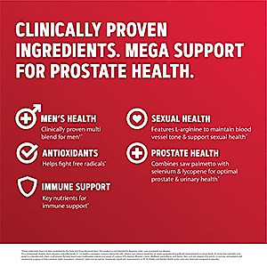 GNC Mega Men Prostate and Virility | Supports Optimal Sexual Health and Prostate Health | 90 Caplets