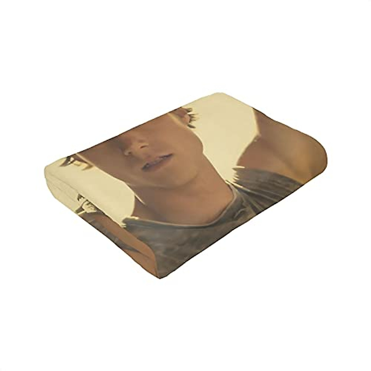 Rudy Pankow J.J. Maybank Soft and Comfortable Wool Fleece Throw Blankets Yoga Blanket Beach Blanket Suitable for Home and Tourist Camping (80"x60")