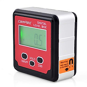 GemRed Digital Protractor & Digital Angle Gauge