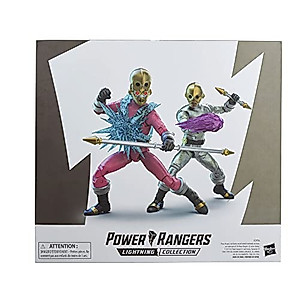 Power Rangers Lightning Collection Zeo Cogs 2-Pack 6-Inch Premium Collectible Action Figure Toys with Multiple Accessories Ages 4 and Up