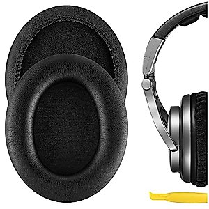 Geekria QuickFit Replacement Ear Pads for Sony MDR-CD250 Headphones Ear Cushions, Headset Earpads, Ear Cups Cover Repair Parts (Black)