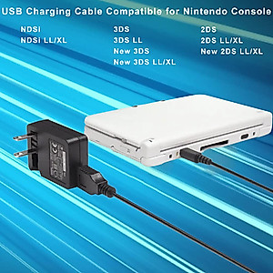 OSTENT USB Charger Power Supply Cable Cord for Nintendo 3DS Game Console