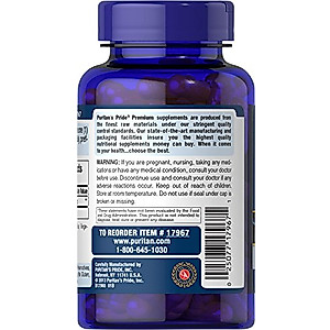 Puritans Pride Alpha Lipoic Acid 600 Mg, 120 Count