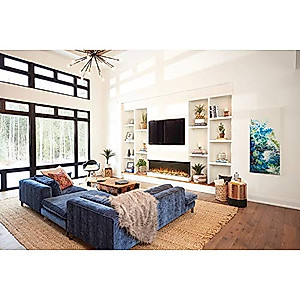 Napoleon Trivista Primus 60 inch Wall Mount Electric Fireplace - Black, NEFB60H-3SV