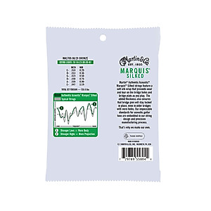 Martin Authentic Acoustic Guitar Strings - Marquis Silked
