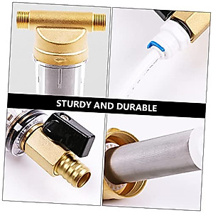FAVOMOTO Filter Strainer Whole House Water Hose Backwash