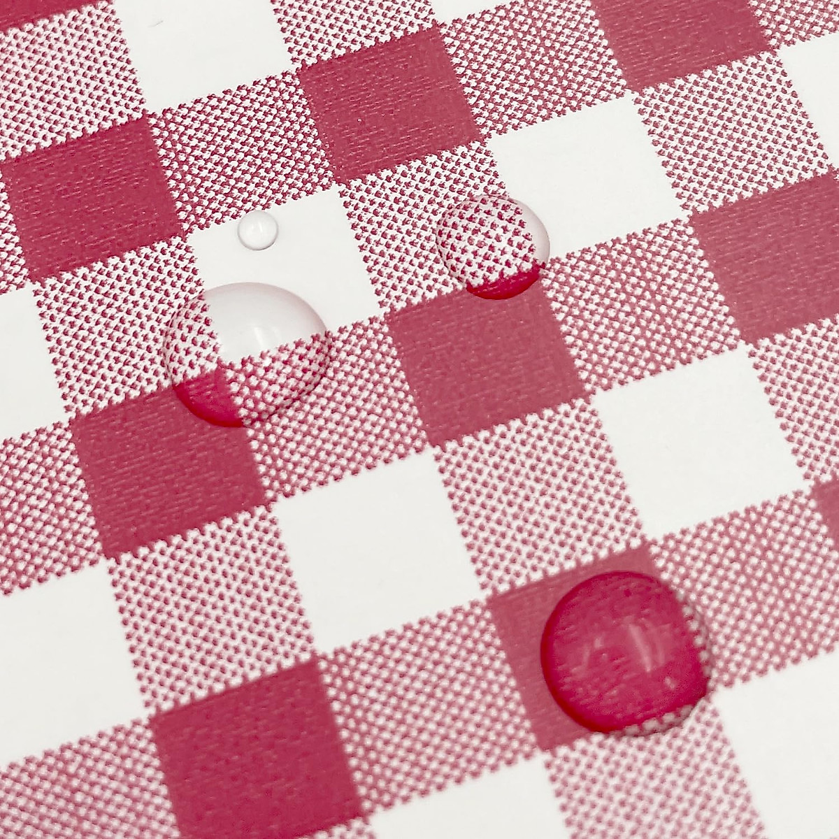 Yifely Red Holiday Gingham Drawer Paper Self-Adhesive Shelf Liner Makeup Cabinet Decor 17.7 Inch by 9.8 Feet