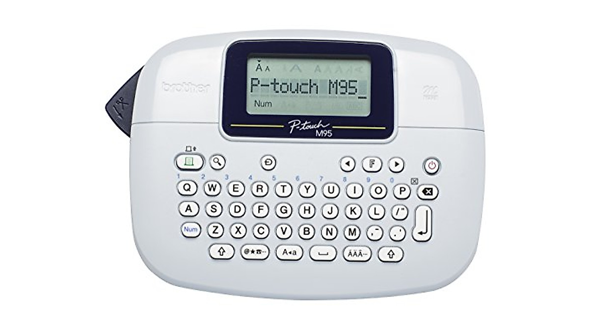 Brother PT-M95 Label Maker - Portable Handheld Printer with QWERTY Keyboard
