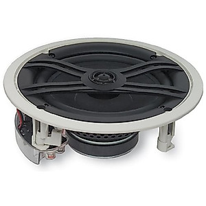 Sony HD Digital Cinematic Sound 735 Watts 7.1 Channel 3D A/V Receiver with iPhone & iPod Playback + Yamaha Natural Sound Custom Install In-Ceiling 2-Way 120 watts Speaker (Set of 6) with 1" Tweeters & 8" Woofer + 100ft 16 AWG Speaker Wire