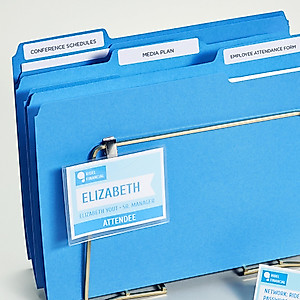 Avery EcoFriendly Recycled File Folder Labels, 2/3" x 3-7/16", White, Permanent Label Adhesive, 750 Printable Labels (48266)