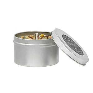 Prosperity Candle by New Moon Beginnings - Crystal Candle - Good Luck, Success & Abundance - Soy - Bayberry Patchouli Cypress - 8oz Tin