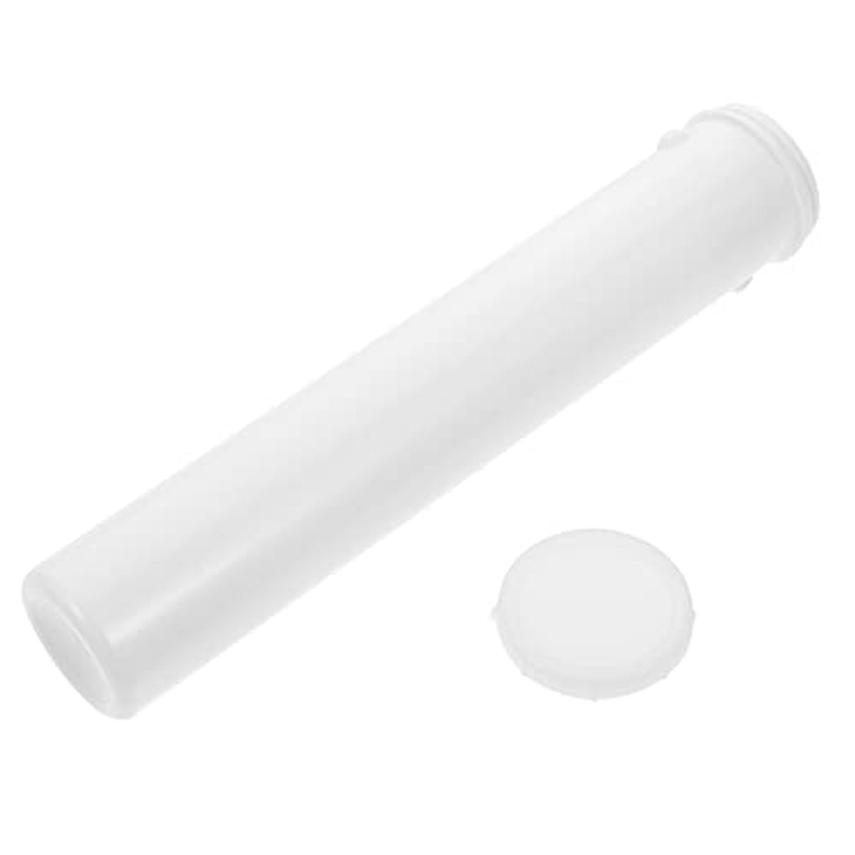 FRCOLOR Ice Cube Stick Mold Plastic Column Mold Freezer Tubes Bar Ice Storage Box Reusable Water Bottle Cooling Rod 30cm White