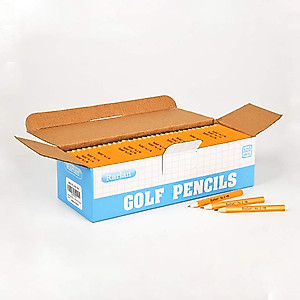 Rarlan Golf Pencils, 2 HB, Pre-Sharpened, 320 Count Bulk Pack