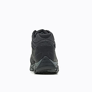 Merrell mens Moab Adventure Mid Wp Hiking Boot, Black, 11 Wide US