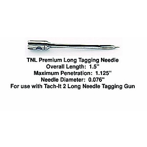 Tach-It Tach-It Long Premium Replacement Tagging Needles (Pack of 3)
