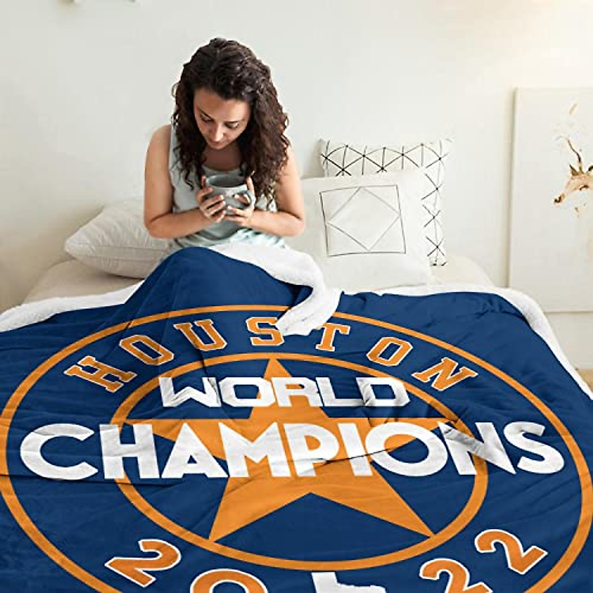 Houston Champions Blanket 2022-2023 Series , Ideal Gifts Blankets and Throws for World Fans