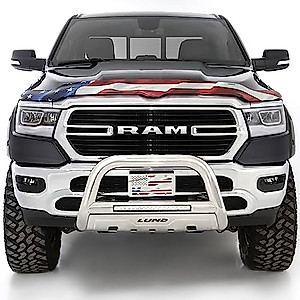 Stampede | Vigilante Hood Protector - High Profile / American Flag (no Eagle) | 2011-2016 Ford F-250 / F-350 / F-450 / F-550 Super Duty | 2150-41