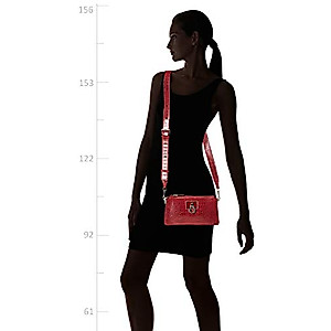 GUESS Stephi Mini Crossbody Top Zip, Merlot