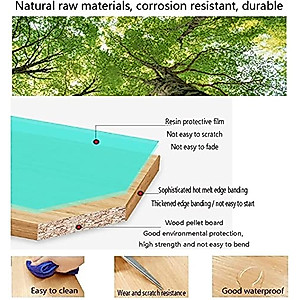 BUYT Office Reception Room Club Table and Chair Set Dining Table Coffee Bread Dessert Table Western Restaurant Bar Cinema Library Lounge Office Meeting Room Reception Room (Color : Brown)