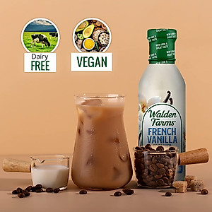 Walden Farms French Vanilla Calorie-Free Creamer, 12 Fl Ounce (Pack of 6)