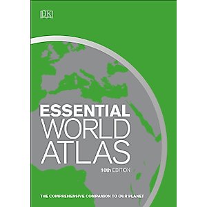 Essential World Atlas, 10th Edition (DK Reference Atlases)