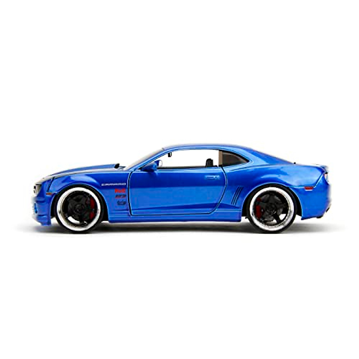 Big Time Muscle 1:24 2010 Chevy Camaro Die-Cast Car, Toys for Kids and Adults(Candy Blue)