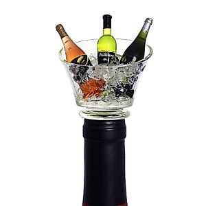 Prodyne Le Grand Acrylic Wine Bucket Bottle Stopper