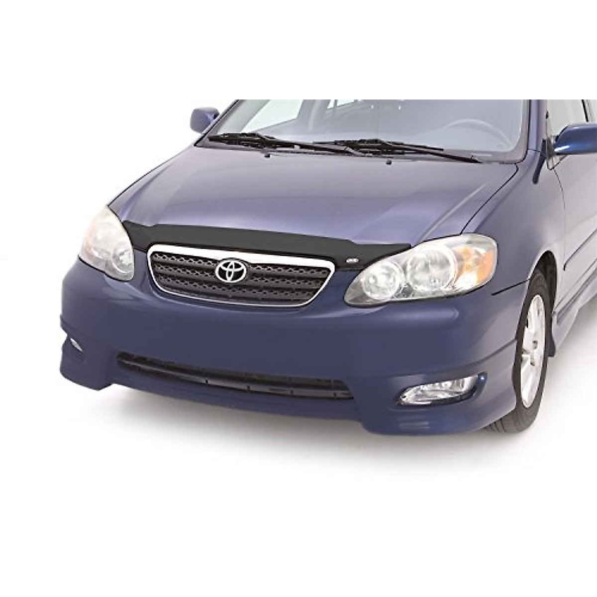 Auto Ventshade [AVS] Aeroskin Hood Protector | 2003 - 2008 Toyota Corolla, Low Profile/Flush - Smoke | 320039 Small