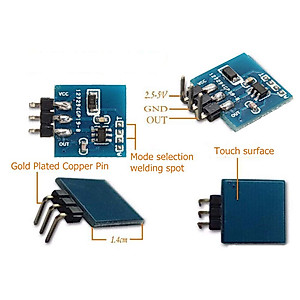 10 Pack TTP223B Digital Touch Capacitive Sensor Switch Module DIY for Arduino Raspberry Pi