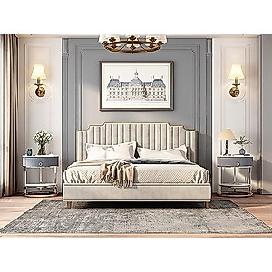 OIOG Modern End Table with Drawer, 2 Tier Side Table with Shelf, Round Nightstand with Sintered Stone Tabletop and Chrome Legs for Living Room, Bedroom, Home Office, Dorm, Silver