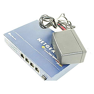 Netgear DS104 4-Port 10/100 Dual Speed Hub with Uplink Button