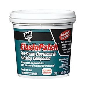 Dap 12288 Elastomeric Patch Textured, 1-Quart, Off-White